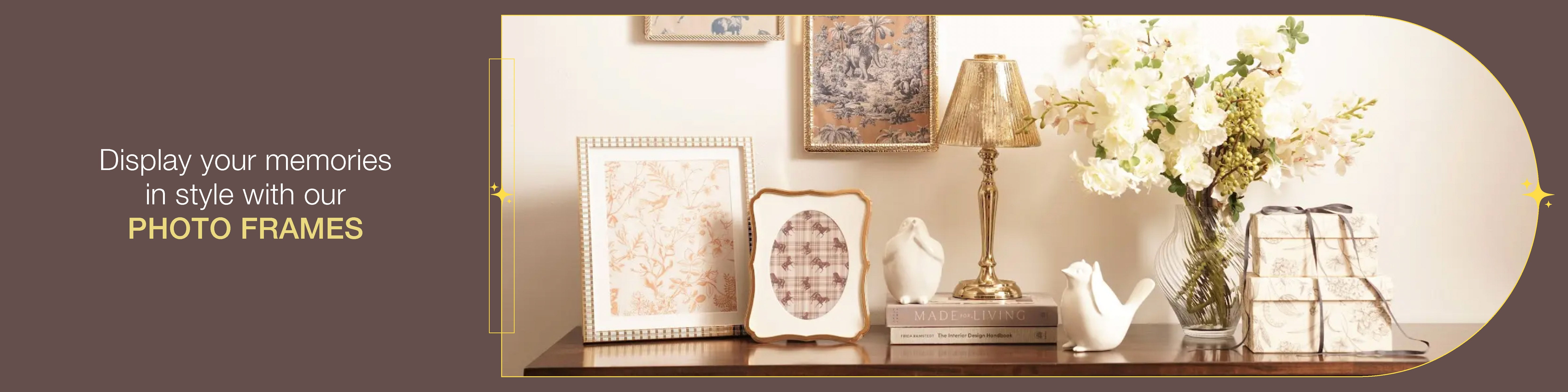 Buy Stylish photo frames Online in India | Pure Home & Living