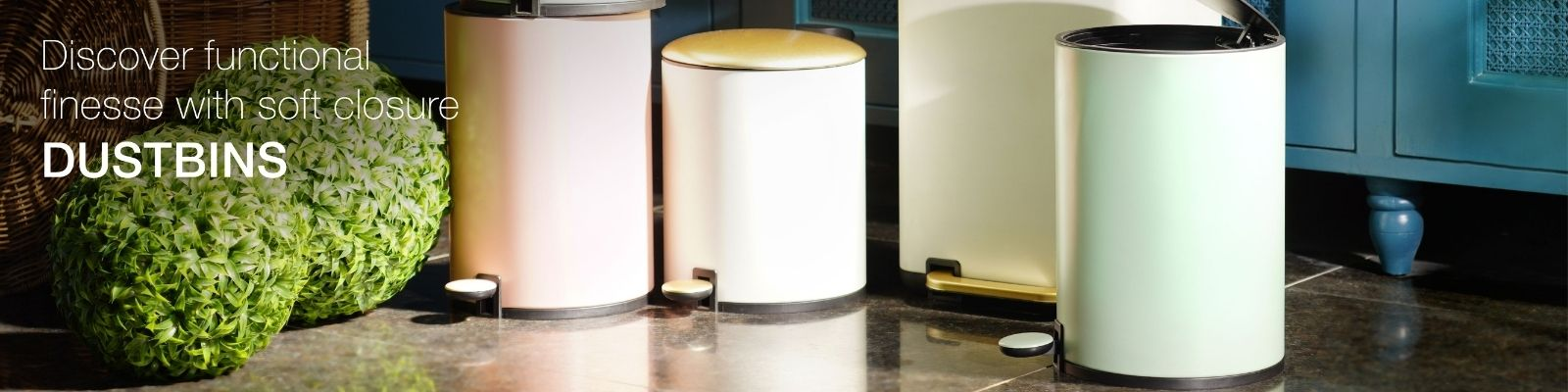 Buy Home Dustbin with Lid Online | Pure Home & Living