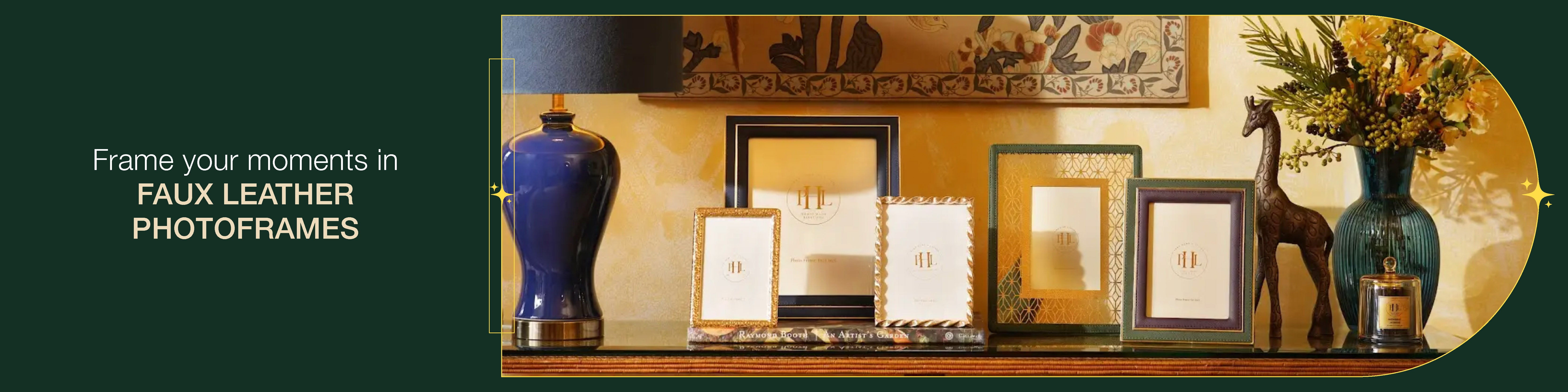 Faux Leather Photoframes
