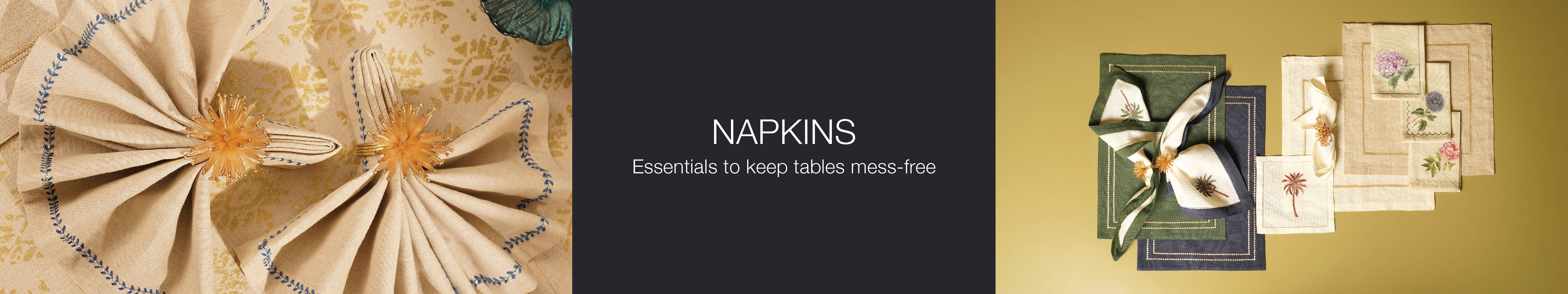 Shop Table Napkin Online in India | Pure Home & Living