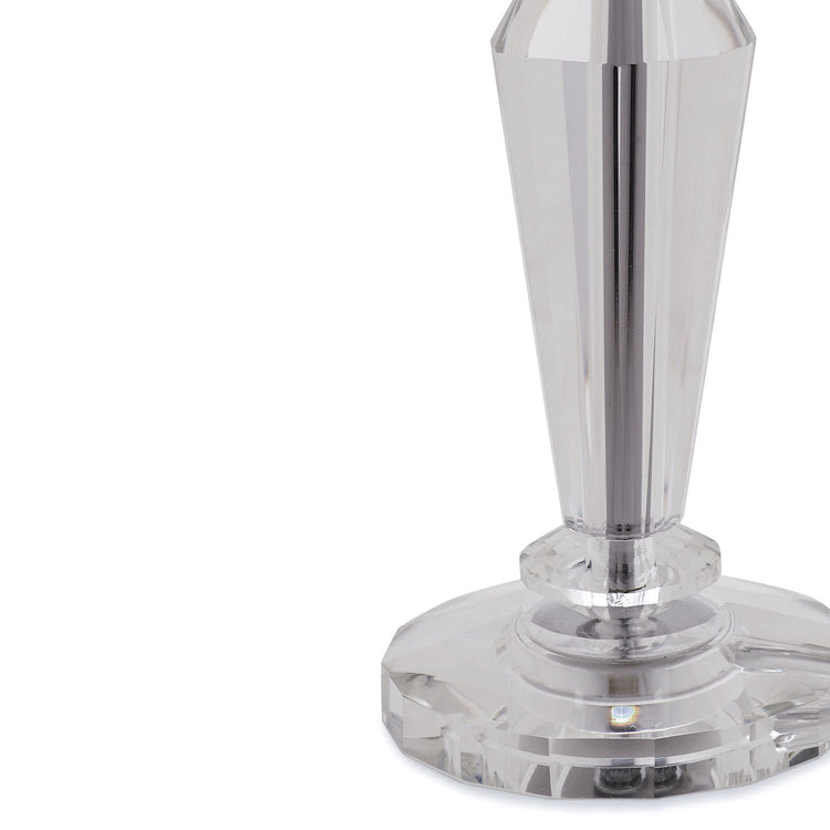 Shop Clear Kite Shaped Crystal Table Lamp Stand (without shade) - at ...