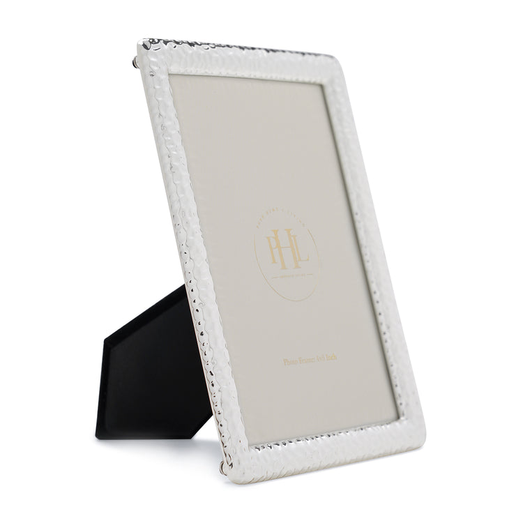 Shop Silver Plated Hammered Metal Photo Frame - Small - at Best Price ...