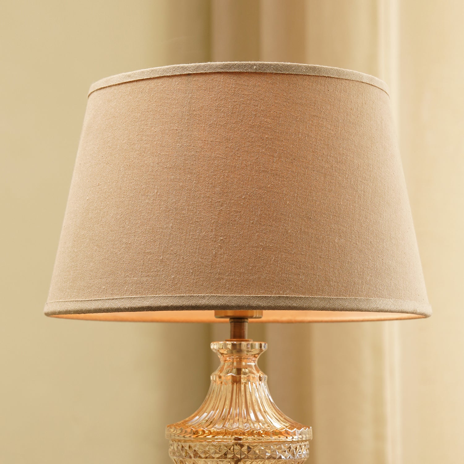 Beige Lamp Shade - Small (Without Stand)