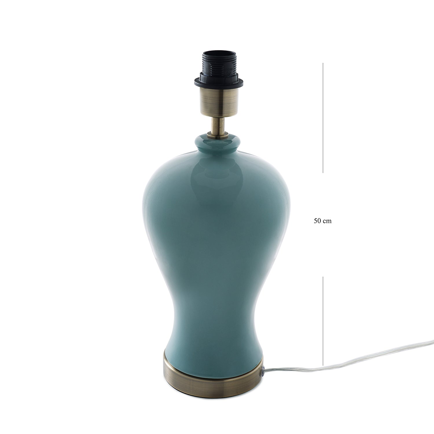 Shop Light Blue Ceramic Lamp Stand (without shade) - at Best Price ...