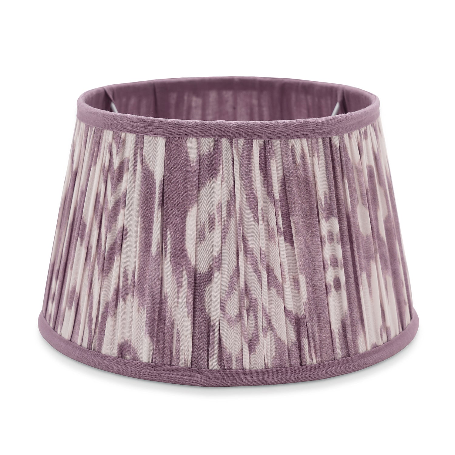Shop Purple Ikat Print Cotton Lamp Shade (without stand) - at Best ...