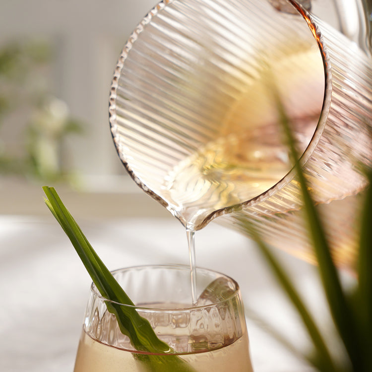 Shop Pink & Yellow Ombre Textured Glass Jug - at Best Price Online in India