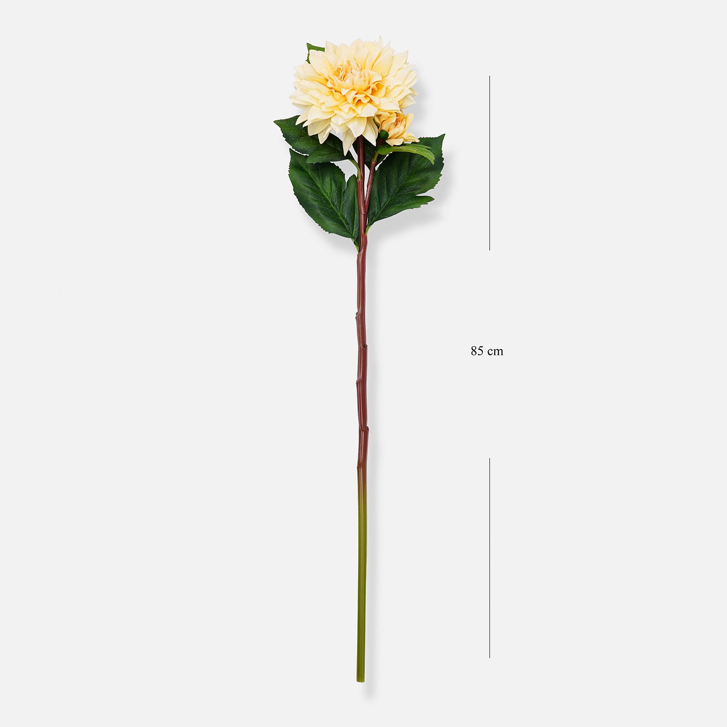 Shop Yellow Artificial Dahlia Flower Stem - Single - at Best Price ...