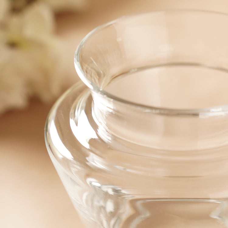 Shop Clear V-shape Glass Vase - Small - at Best Price Online in India