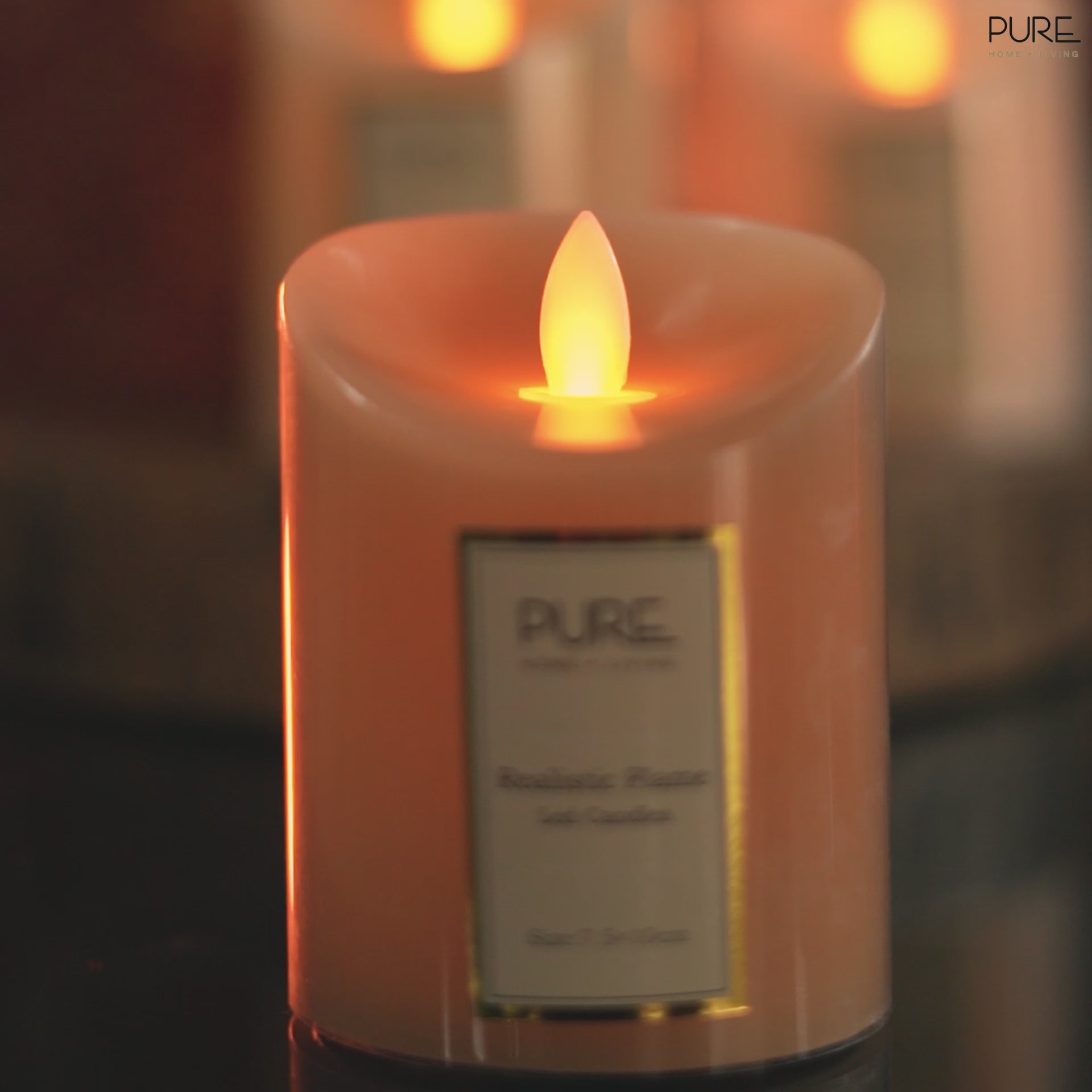Natural Led Realistic Flame Candle
