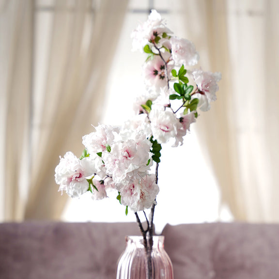 Shop Pink Azalea Faux Flower Stem Single - at Best Price Online in India