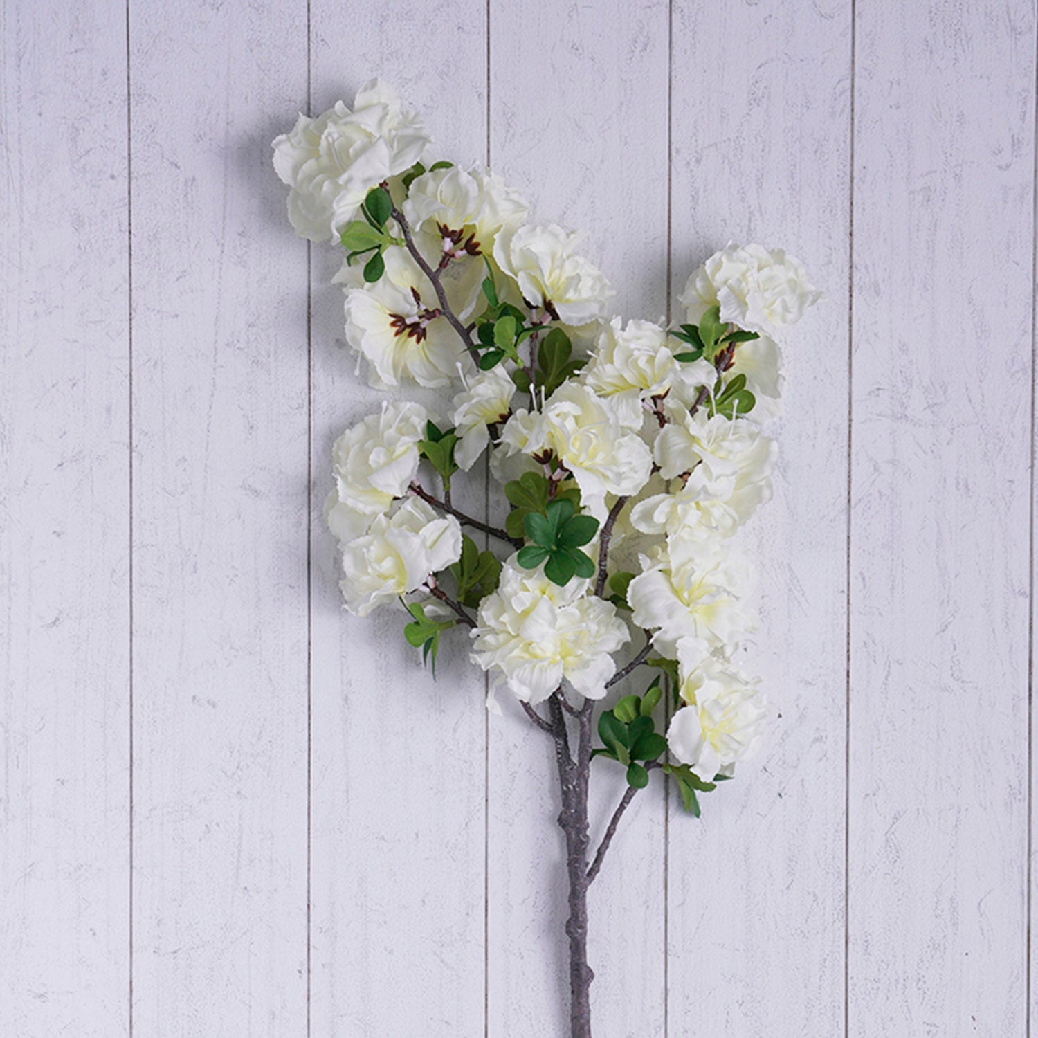 Shop White Azalea Faux Flower Stem Single - at Best Price Online in India